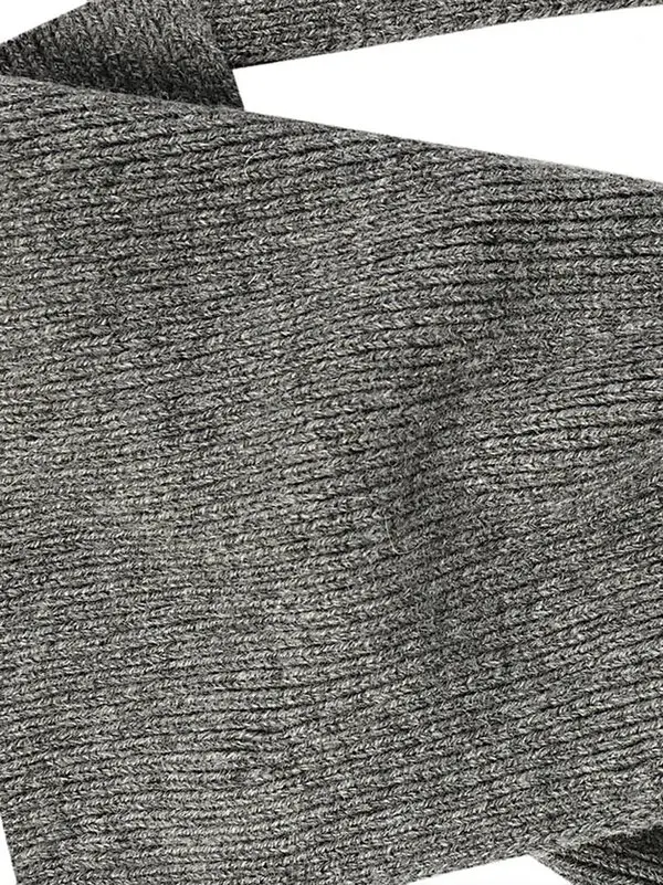 Thom Browne 4-bar Knitted Scarf