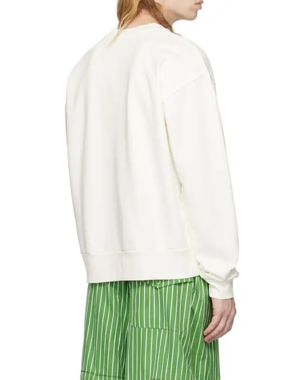 Marni Logo Printed Crewneck Sweatshirt