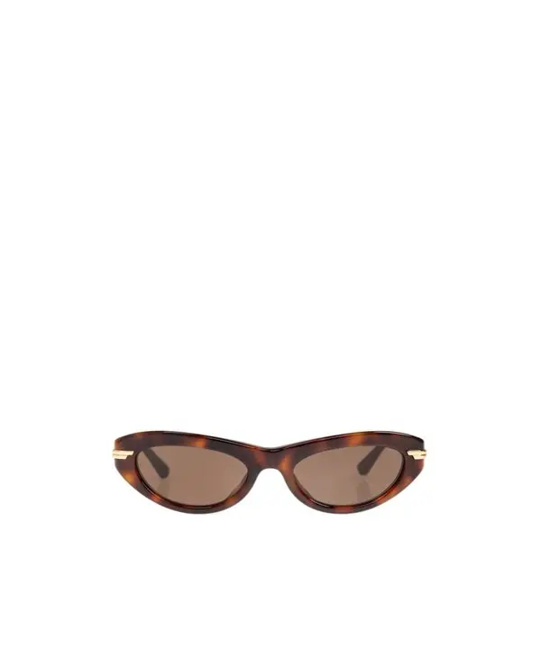 Bottega Veneta Cat Eye Sunglasses - Brown