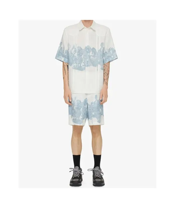 Givenchy Graphic Print Bermuda Shorts