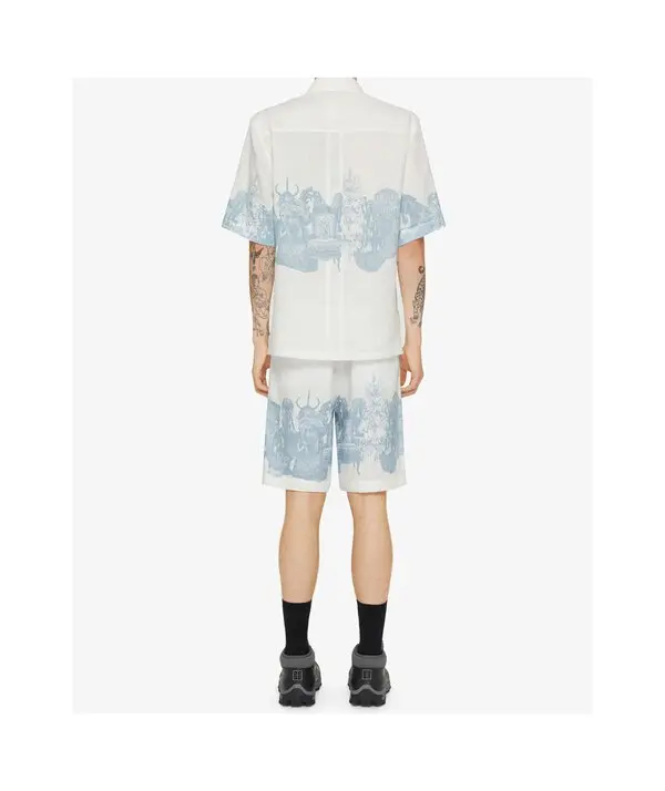 Givenchy Graphic Print Bermuda Shorts