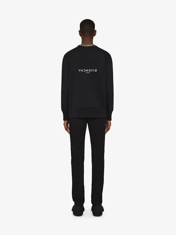 Givenchy Reverse Logo Crewneck Sweatshirt