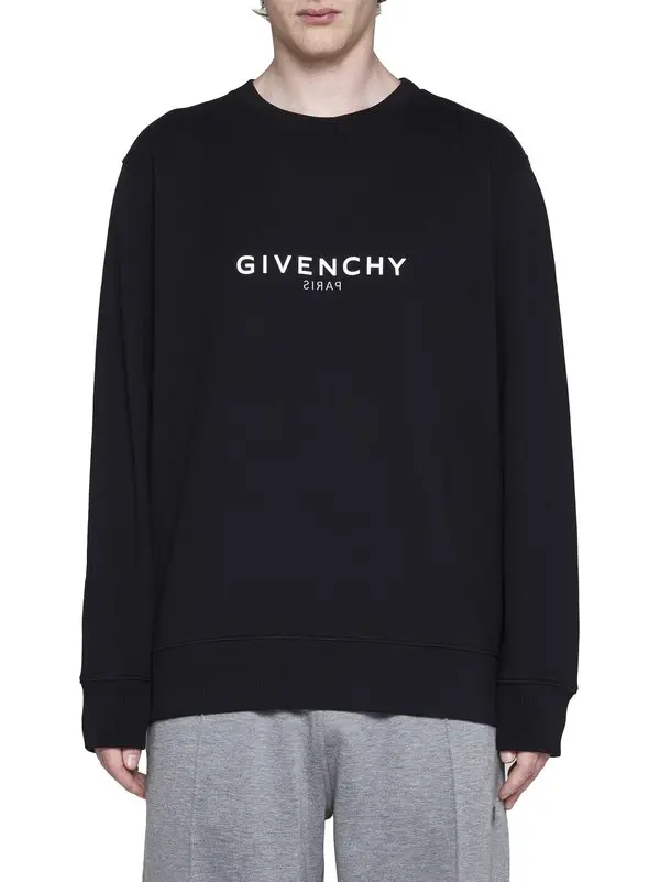 Givenchy Reverse Logo Crewneck Sweatshirt