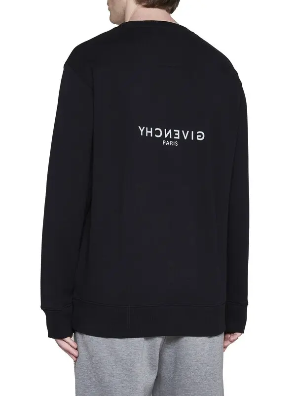 Givenchy Reverse Logo Crewneck Sweatshirt