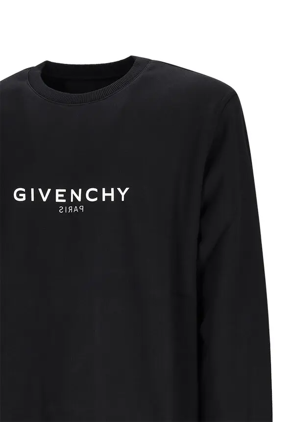 Givenchy Reverse Logo Crewneck Sweatshirt