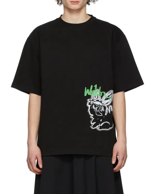We11Done Logo-print Cotton T-shirt
