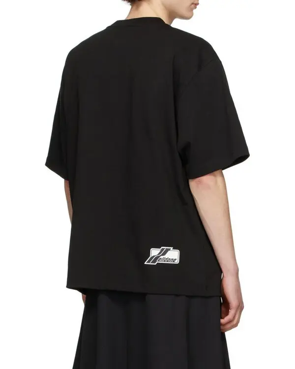 We11Done Logo-print Cotton T-shirt