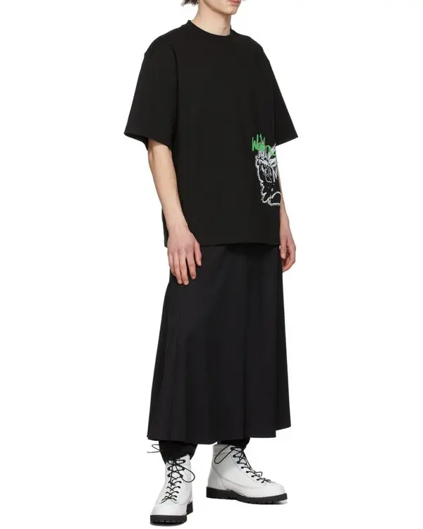 We11Done Logo-print Cotton T-shirt