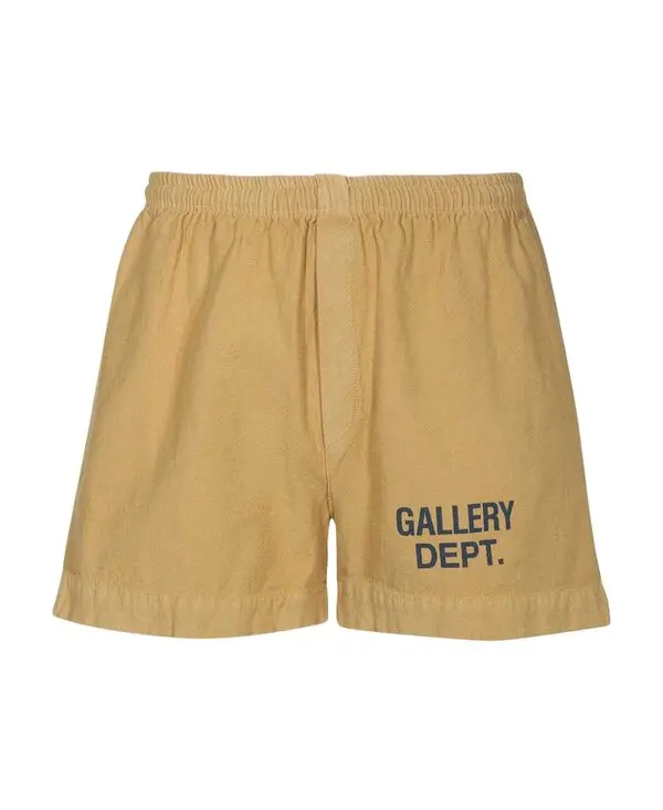 GALLERY DEPT. Logo Print Deck Shorts