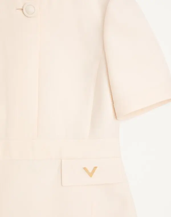 Valentino Garavani Crepe Couture Short Dress