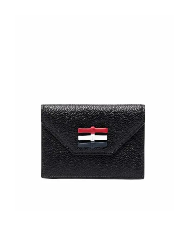 Thom Browne Rwb Striped Cardholder