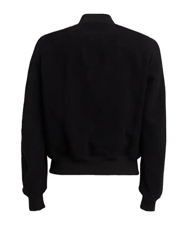 Rick Owens Flight Wool Jacket - Black