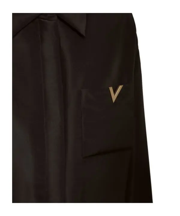 Valentino Garavani Padded Silk Faille Overshirt