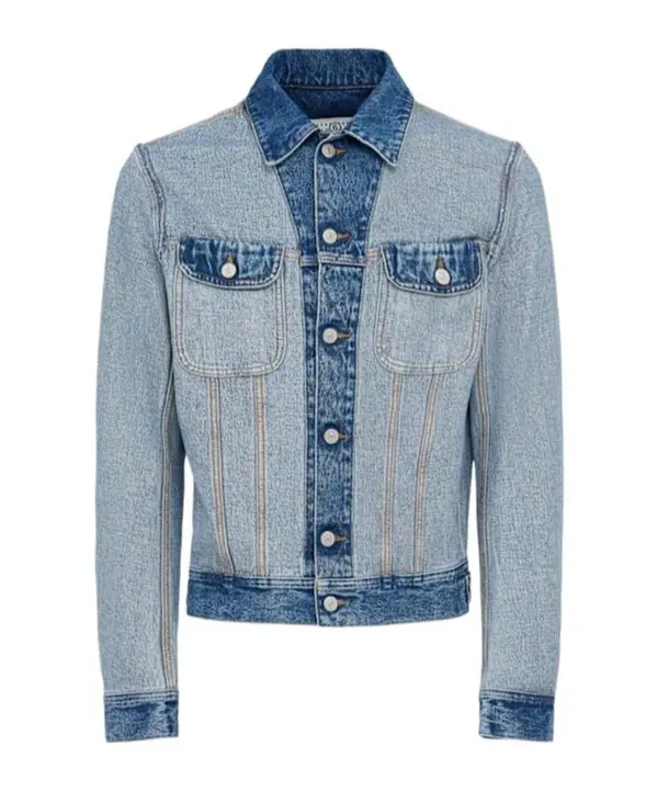 MAISON MARGIELA Denim Trucker Jacket - Gray