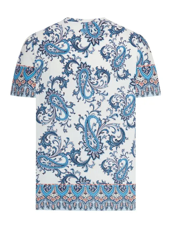 Etro Pattern-printed Crewneck T-shirt - Multi-color
