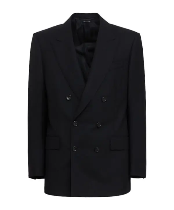 TOM FORD Double Breasted Twill Jacket