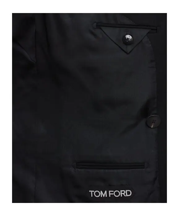 TOM FORD Double Breasted Twill Jacket