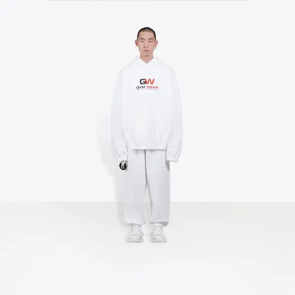 Balenciaga Printed Hooded Sweater