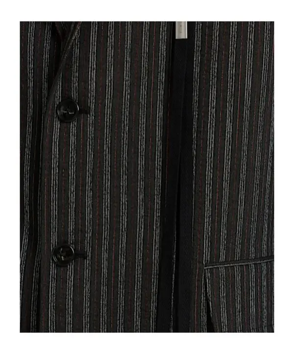 ANN DEMEULEMEESTER Tailored Wool Blend Blazer