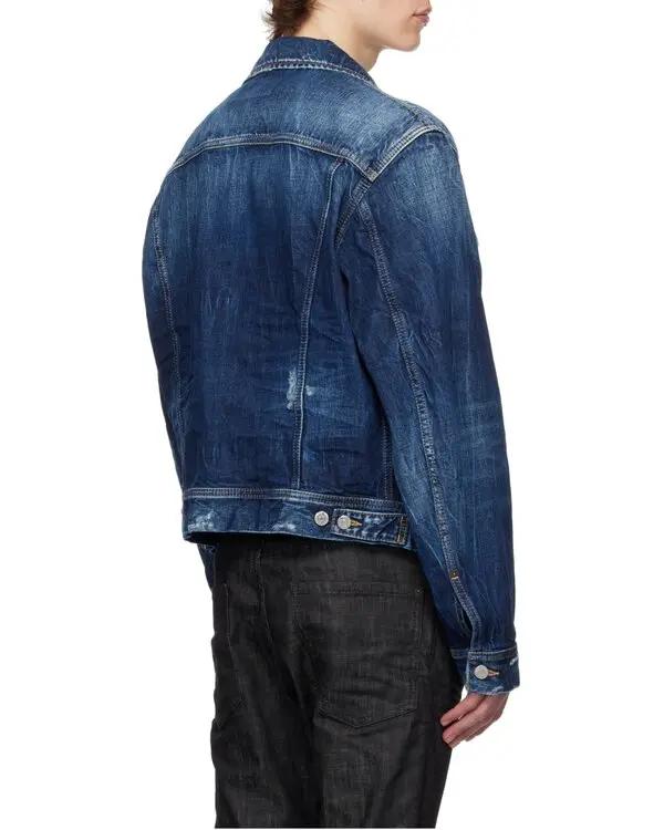 Dsquared2 Be Cool Be Nice Wash La" Denim Jacket