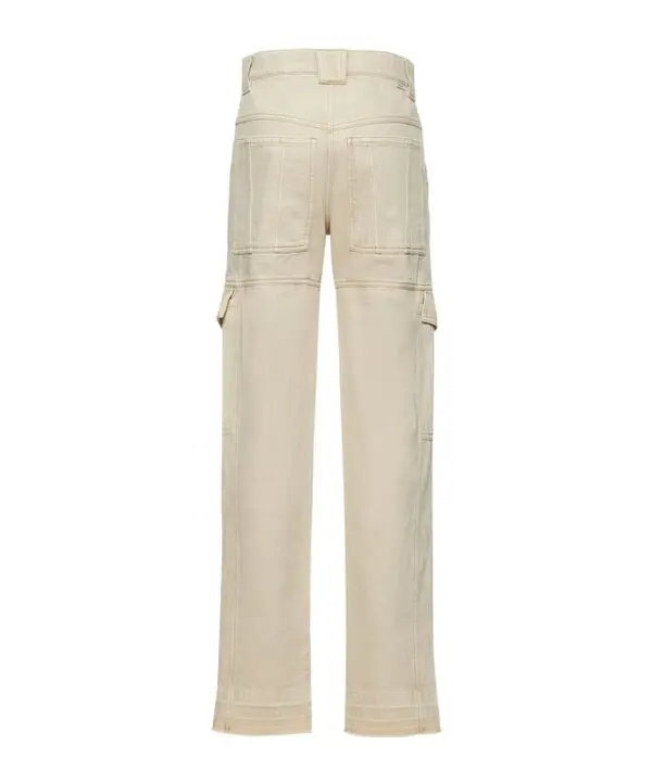 Isabel Marant Étoile Vayoneo Cotton Denim Cargo Jeans