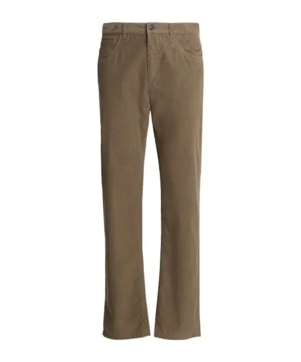 THE ROW Cotton Corduroy Tailored Trousers