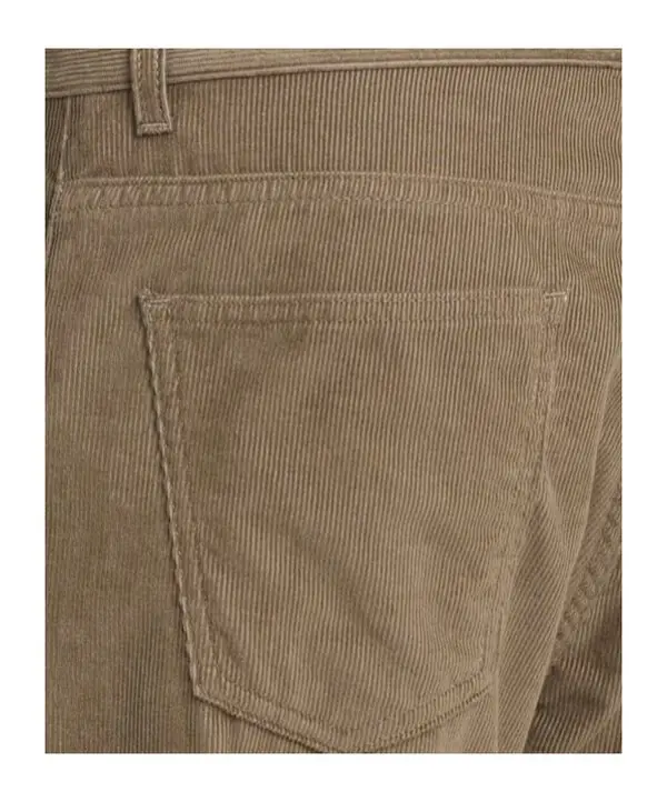 THE ROW Cotton Corduroy Tailored Trousers