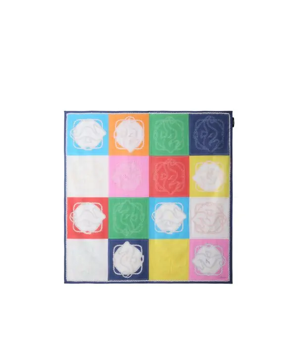 Jacquemus Patchwork Square Scarf - Multicolor