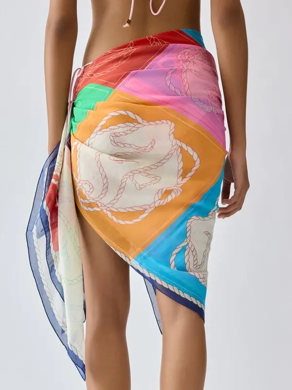 Jacquemus Patchwork Square Scarf