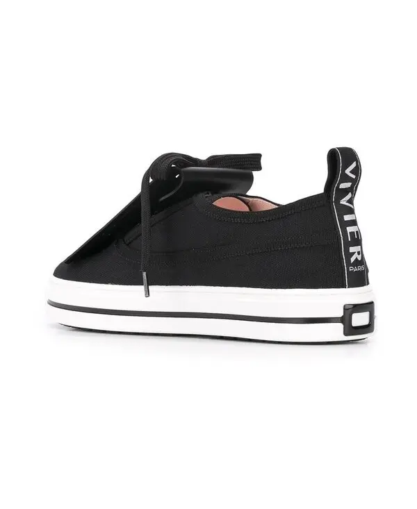 ROGER VIVIER Leather Embellished Sneakers