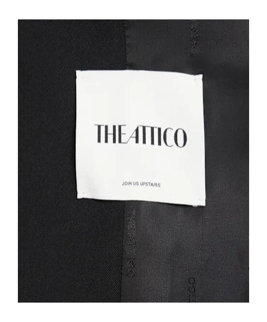 Attico Virgin Wool Gabardine Blazer