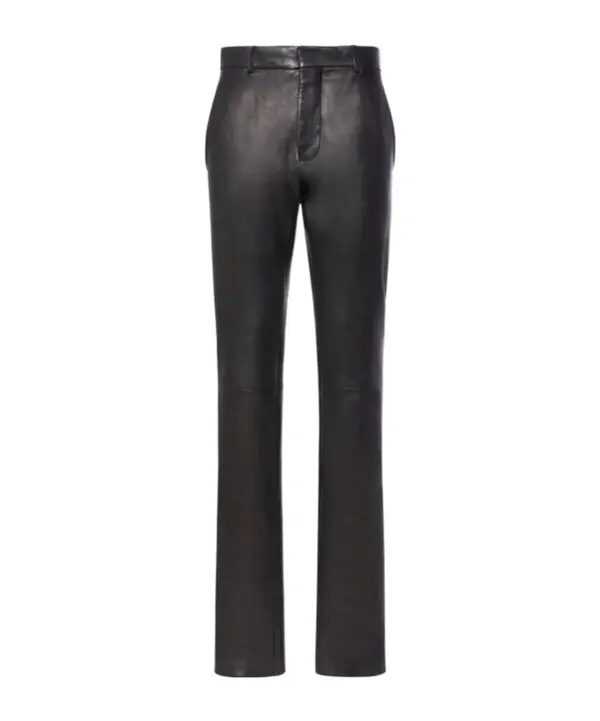 ANN DEMEULEMEESTER Mid-rise Skinny Leather Pants