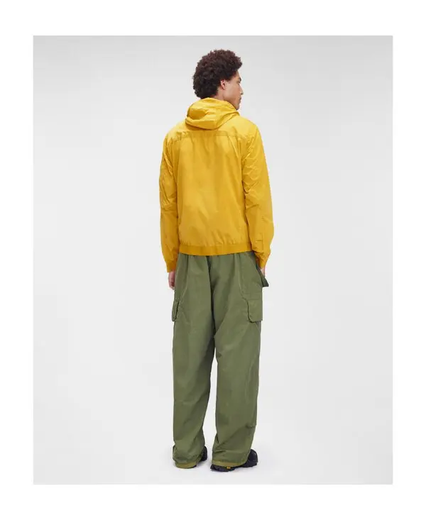 C.P. COMPANY Hooded Fitted Jacket - Yellow