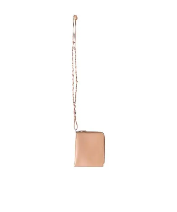 JIL SANDER Embossed-logo Detail Shoulder Bag - Nude
