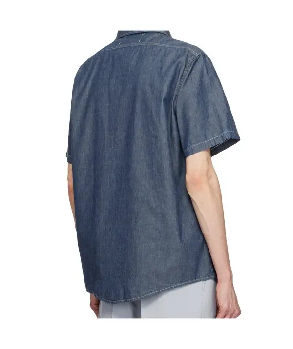 MAISON MARGIELA Denim Short-sleeve Shirt