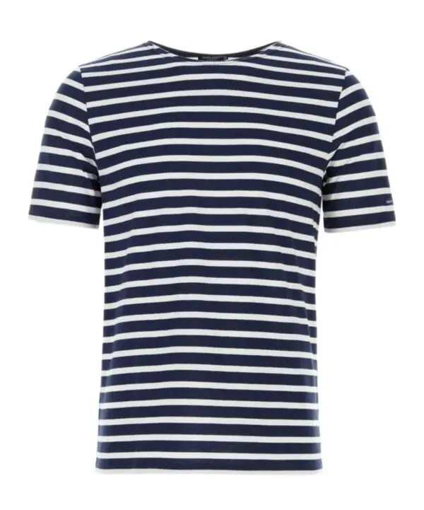 Saint James Striped T-shirt - Black