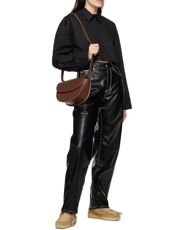 A.p.c. Genève Flap Shoulder Bag