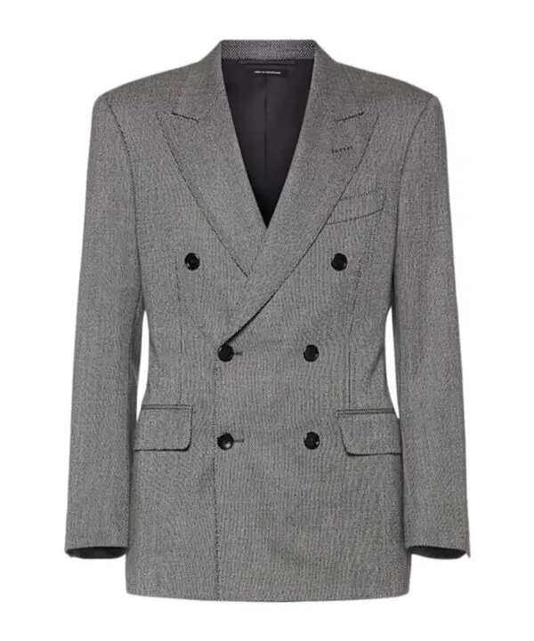 TOM FORD Double Breast Jacket - Gray