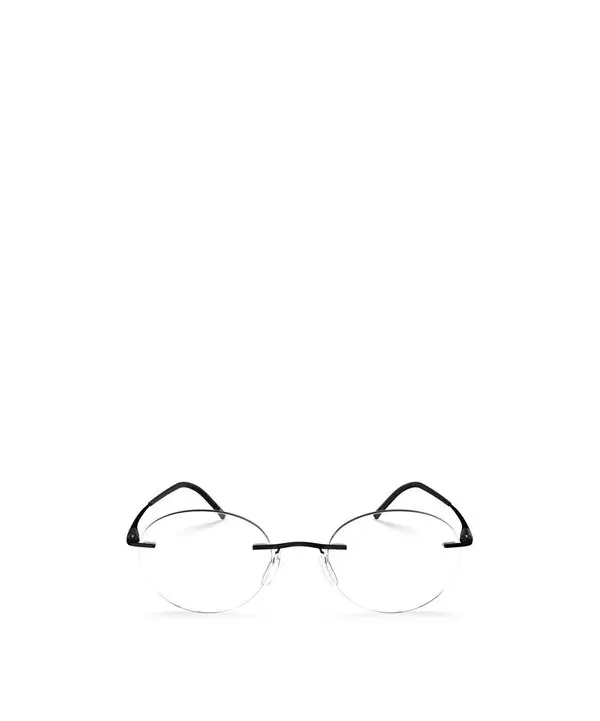 SILHOUETTE Rimless Round Frame Eyeglasses