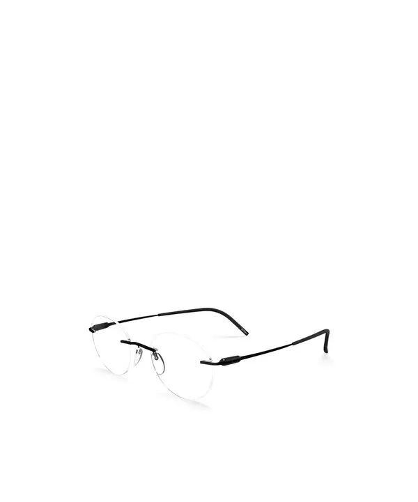 SILHOUETTE Rimless Round Frame Eyeglasses