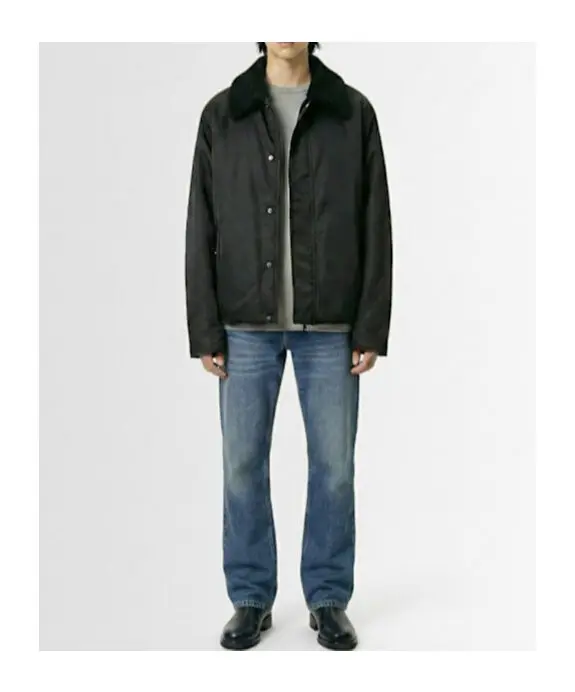 Our Legacy Cotton Blend Jacket With Drawstring Hem