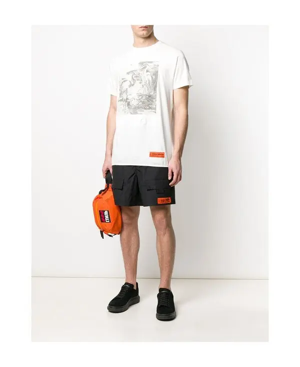 Heron Preston Logo Embossed T-shirt