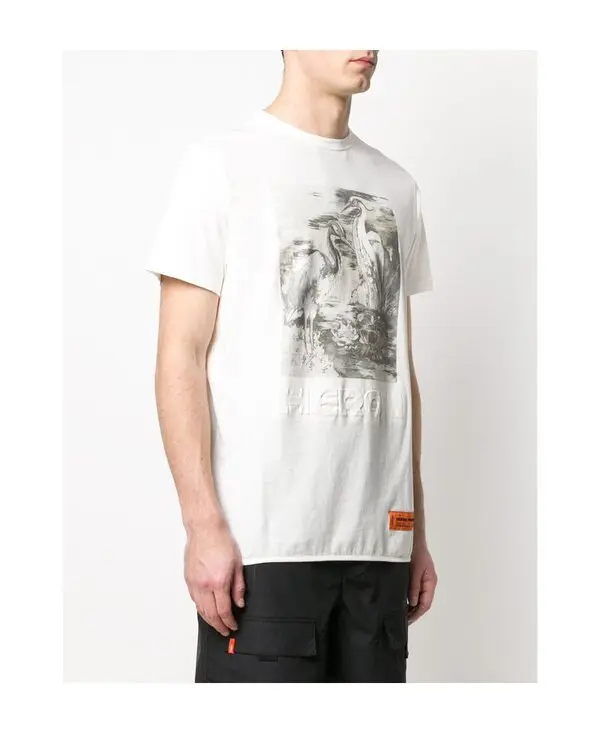 Heron Preston Logo Embossed T-shirt