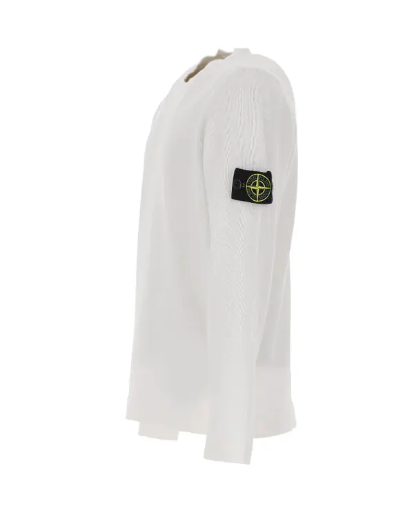 Stone Island Logo Decal Crewneck Pullover