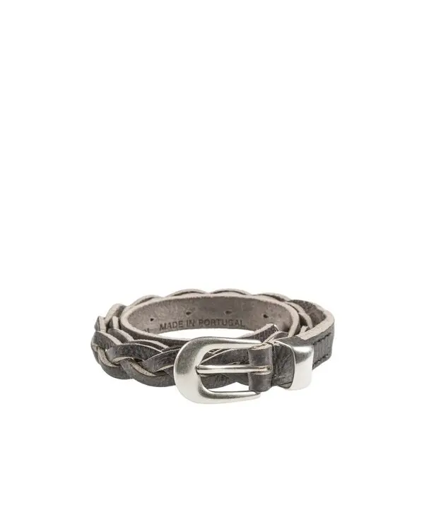 Our Legacy Braided Leather Belt - Brown