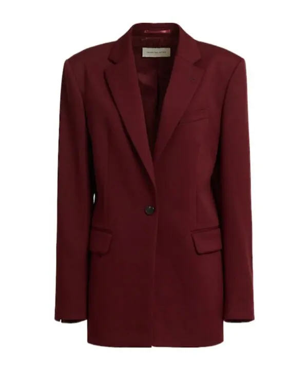 Dries Van Noten Single Breasted Wool Blazer