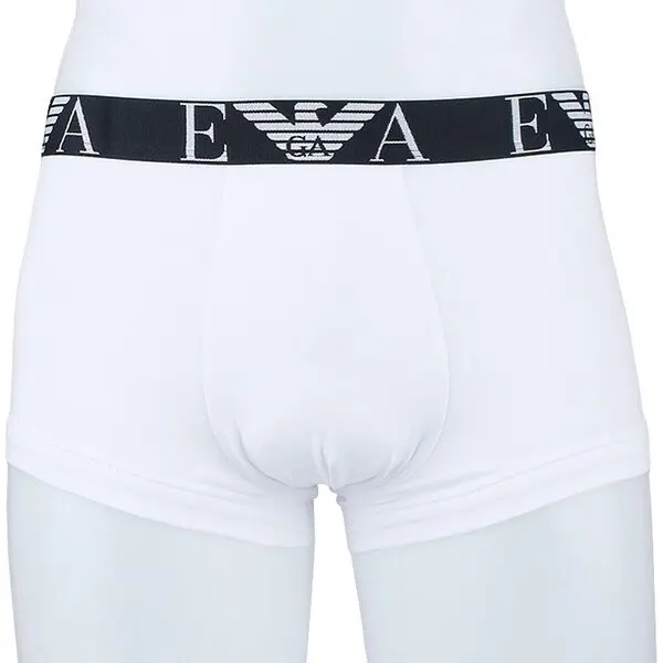 Emporio Armani Logo-waistband Boxer Pants