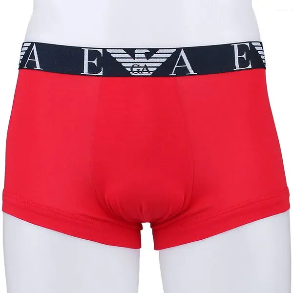 Emporio Armani Logo-waistband Boxer Pants