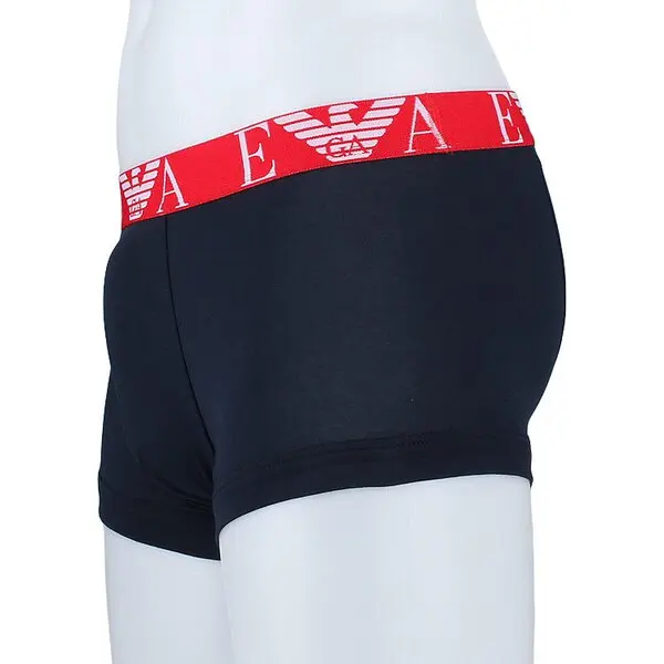 Emporio Armani Logo-waistband Boxer Pants