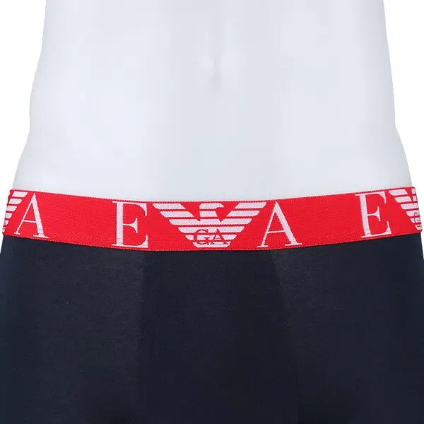 Emporio Armani Logo-waistband Boxer Pants